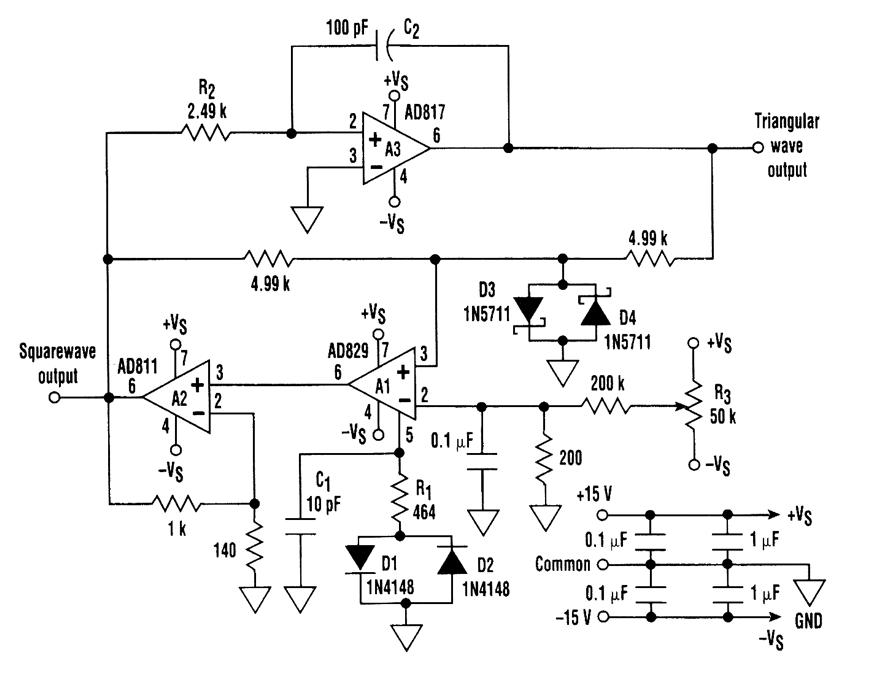 ACCURATE，STABLE_FUNCTION_GENERATOR - Signal_Processing - Circuit Diagram - SeekIC.com