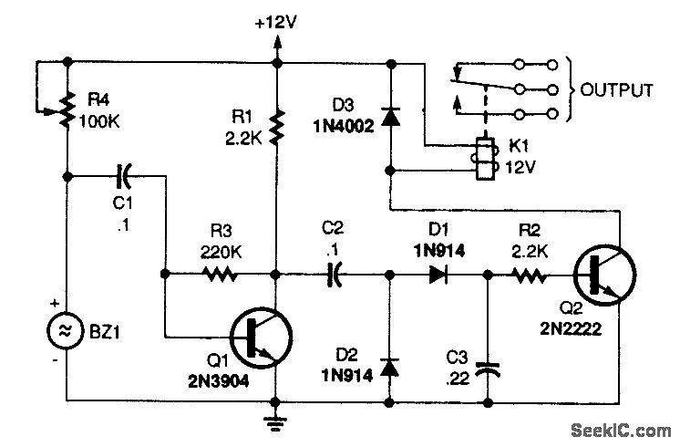 ULTRASONIC_PROXIMITY_SENSOR - Sensor_Circuit - Circuit Diagram - SeekIC.com ULTRASONIC_PROXIMITY_SENSOR - Sensor_Circuit - Circuit Diagram - SeekIC.com