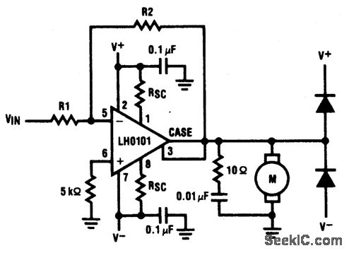 SERVO_MOTOR_AMPLIFIER - Amplifier_Circuit - Circuit Diagram - SeekIC.com