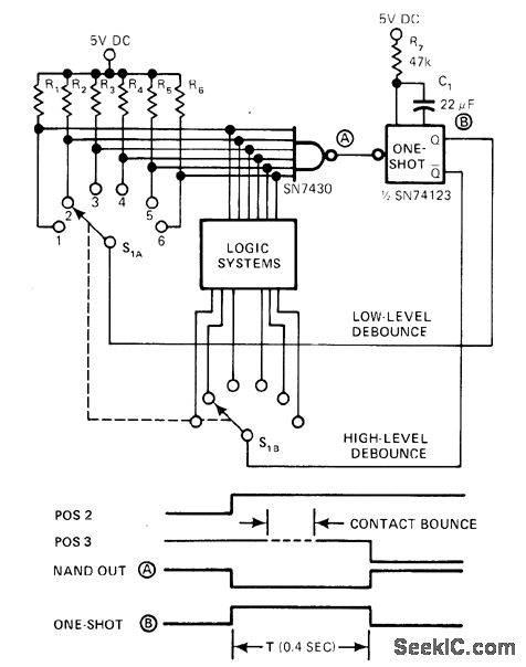 Bounceless Isolator Basic Circuit Circuit Diagram