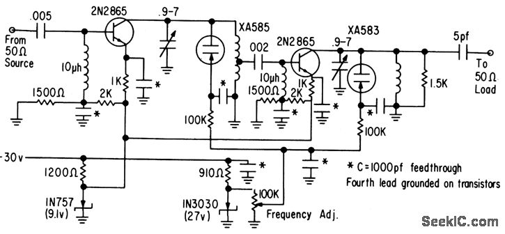 VOLTAGE_TUNED_60_TO_90_MC - Basic_Circuit - Circuit Diagram - SeekIC.com