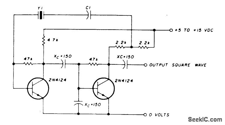 LOW_FREaUENCY_CRYSTAL_OSCILLATOR_10kHz_to_150_kHz - Oscillator_Circuit - Signal_Processing ...