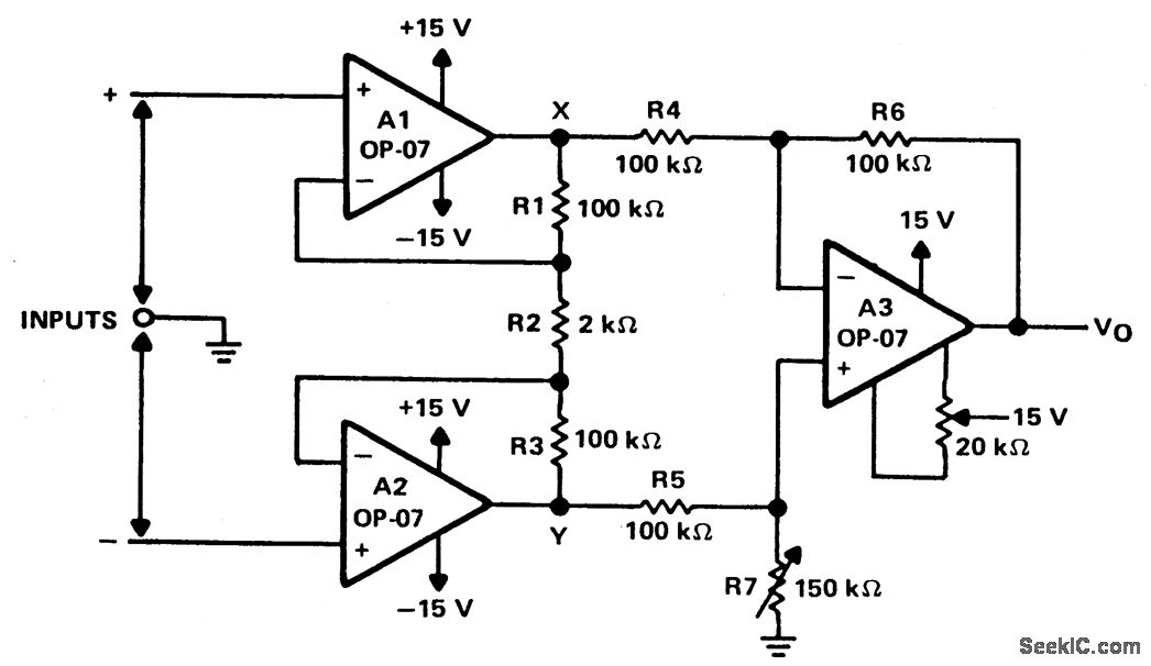 HIGH_INPUT_IMPEDANCE_DIFFERENTIAL_AMPLIFIER - Amplifier_Circuit ... HIGH_INPUT_IMPEDANCE_DIFFERENTIAL_AMPLIFIER - Amplifier_Circuit ...