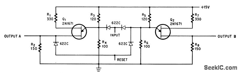 Three State Logic Basic Circuit Circuit Diagram