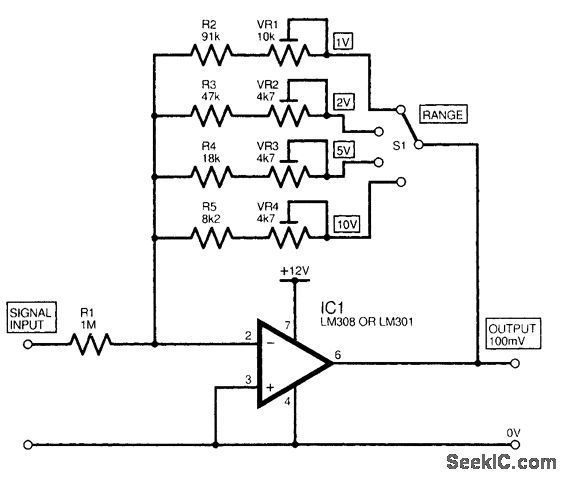 CHART_RECORDER_RANGE_EXTENDER - Measuring_and_Test_Circuit - Circuit ... CHART_RECORDER_RANGE_EXTENDER - Measuring_and_Test_Circuit - Circuit ...