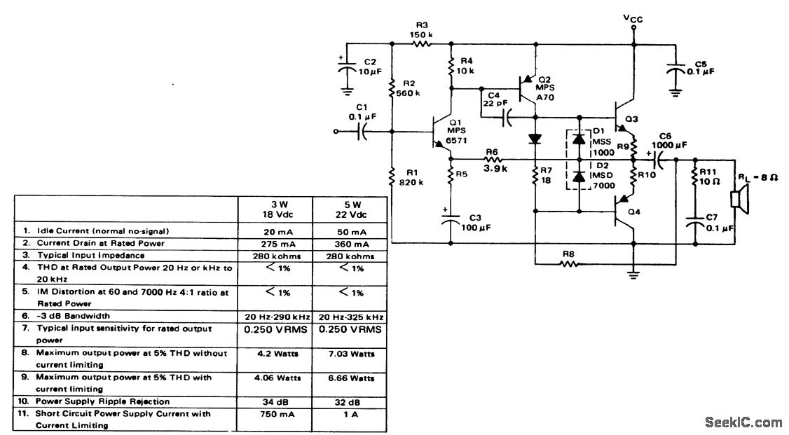 3_watt_5_watt_AF_power_amplifier_with_PNP_driver - Audio_Circuit ... 3_watt_5_watt_AF_power_amplifier_with_PNP_driver - Audio_Circuit ...