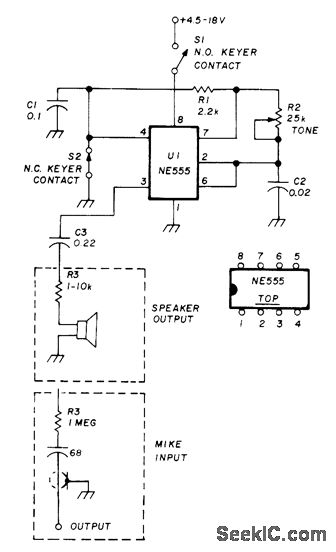 TIMER_IS_AUTOPATCH_KEYER - Basic_Circuit - Circuit Diagram - SeekIC.com TIMER_IS_AUTOPATCH_KEYER - Basic_Circuit - Circuit Diagram - SeekIC.com