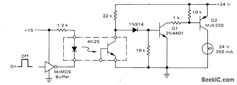 CMOS_INTERFACE_USING_OPTOlSOLATOR - Oscillator_Circuit - Signal_Processing - Circuit Diagram ...