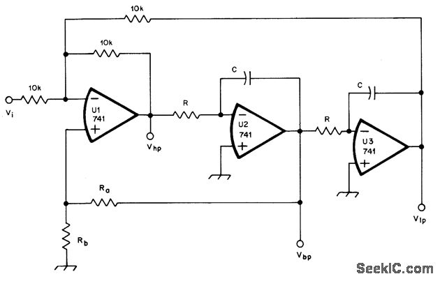 STATE_VARIABLE_DESIGN - Basic_Circuit - Circuit Diagram - SeekIC.com STATE_VARIABLE_DESIGN - Basic_Circuit - Circuit Diagram - SeekIC.com