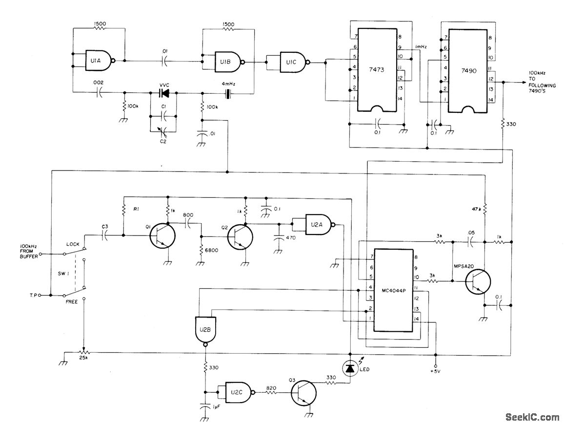 PHASE_LOCKED_100_kHz_REFERENCE - Basic_Circuit - Circuit Diagram ... PHASE_LOCKED_100_kHz_REFERENCE - Basic_Circuit - Circuit Diagram ...