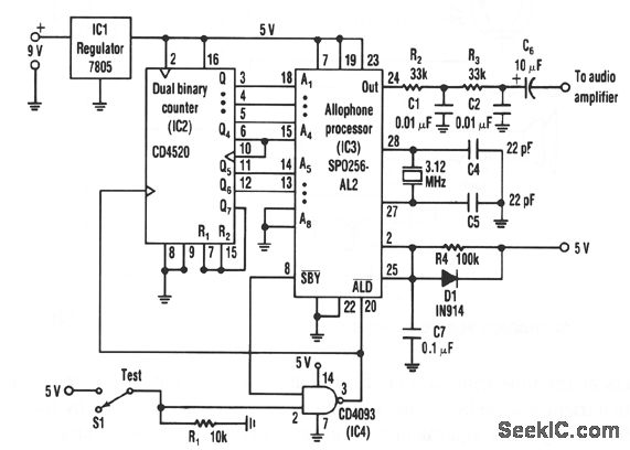 ALLOPHONE_GENERATOR - Signal_Processing - Circuit Diagram - SeekIC.com