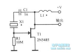 The basic Pierce crystal oscillator composed of JFET - Oscillator_Circuit - Signal_Processing ...