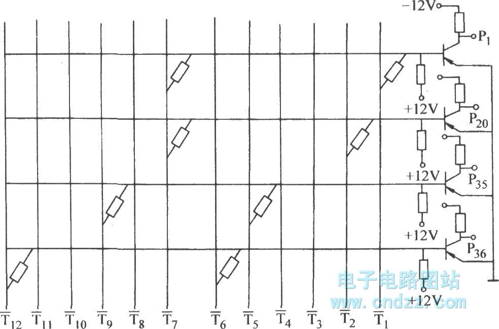 The Transistor Nor Gate Circuit With Resistance On Two Input Ends 3304