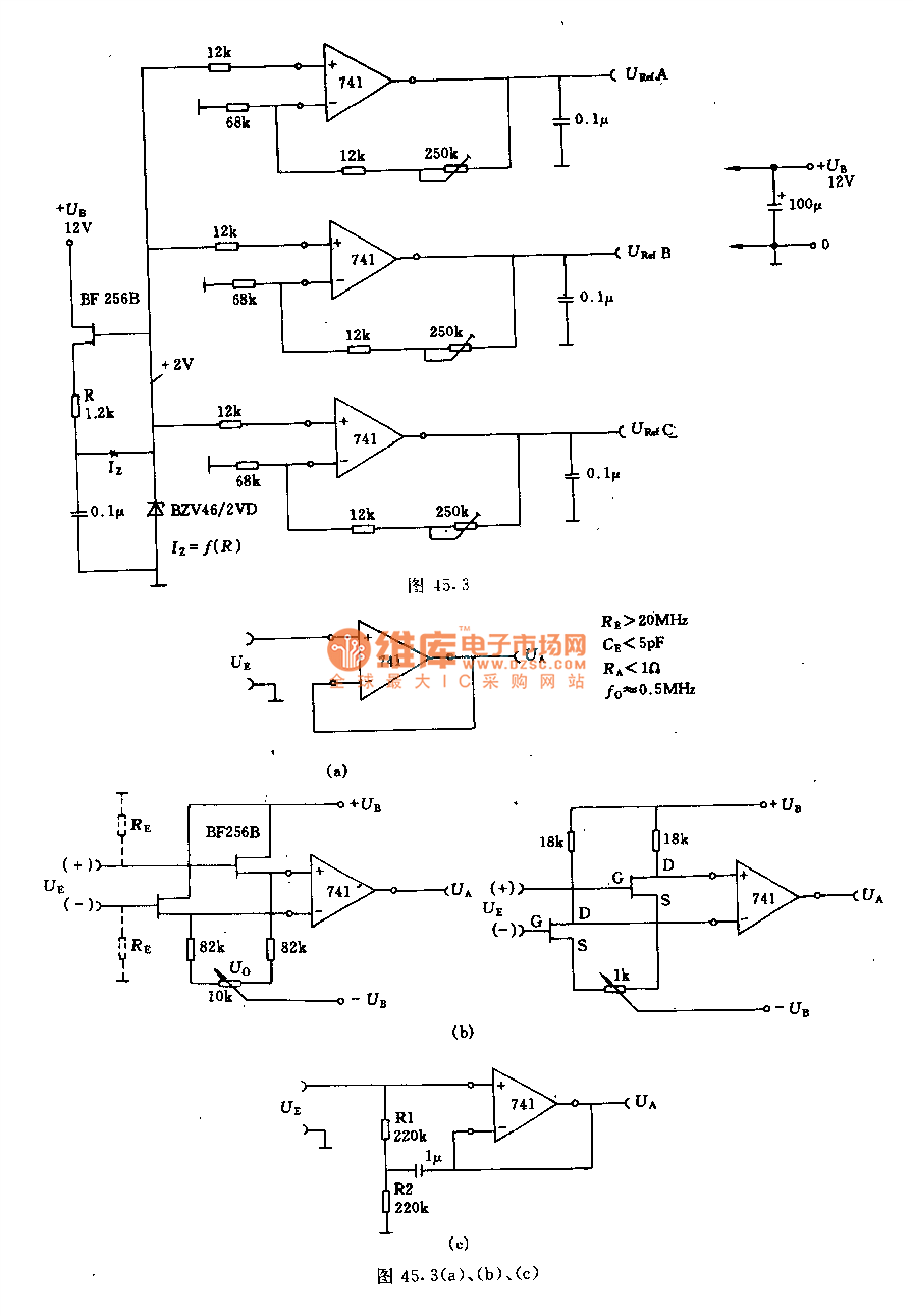 Reference Voltage Circuit Using Op Amp Basiccircuit Circuit Diagram