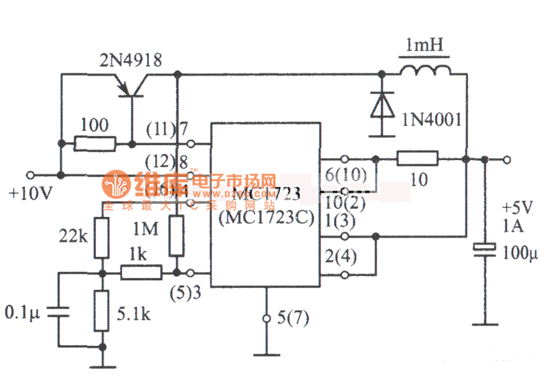 5V、1A Switch fixed power supply circuit diagram - Power-Supply_Circuits ... 5V、1A Switch fixed power supply circuit diagram - Power-Supply_Circuits ...