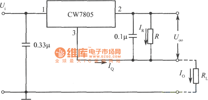 Constant Current Source Circuit Consisted Of Three Terminal Fixed Output Integrated Voltage