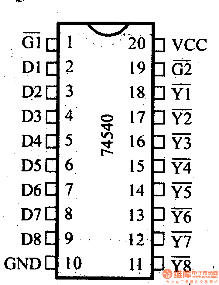 74 Series digital circuit 74LS540/541 and other eight buffer/bus driver ... 74 Series digital circuit 74LS540/541 and other eight buffer/bus driver ...