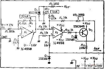 put 0~10V into 4 ~ 20MA voltage-current conversion circuit - Amplifier_Circuit - Circuit Diagram ...