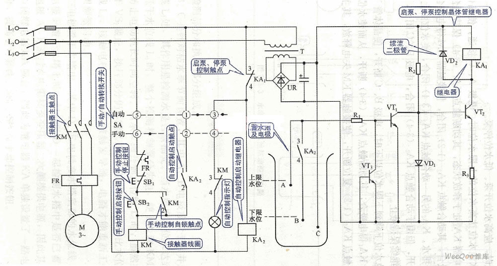 Extraction type water level control circuit diagram - Control_Circuit ... Extraction type water level control circuit diagram - Control_Circuit ...