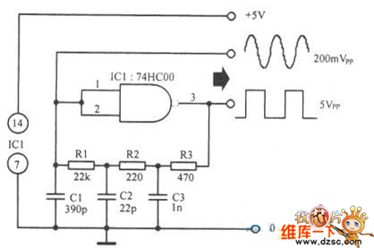The simple square wave oscillator circuit - Signal_Processing - Circuit Diagram - SeekIC.com
