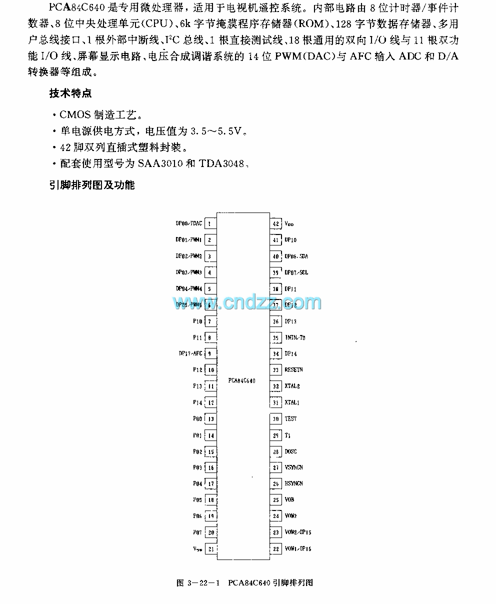 FCA84C640(TV) remote control microprocessor - Signal_Processing ... FCA84C640(TV) remote control microprocessor - Signal_Processing ...