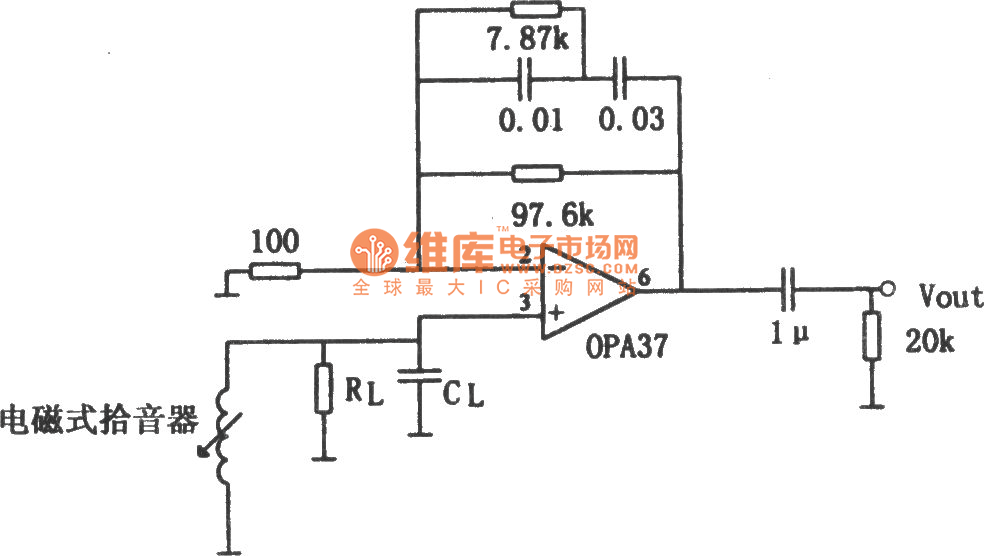 low-noise preamplifier circuit of OPA37 - Amplifier_Circuits-Audio - Amplifier_Circuit - Circuit ...