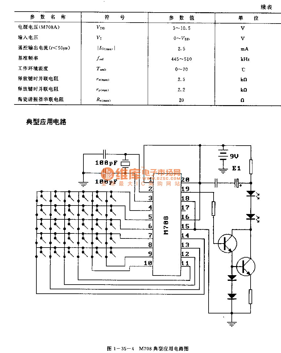 M708 (TV) infrared remote control launch circuit - Remote_Control ... M708 (TV) infrared remote control launch circuit - Remote_Control ...