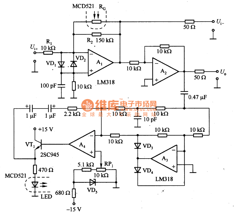 Automatic gain control amplifier circuit diagram - Amplifier_Circuit ... Automatic gain control amplifier circuit diagram - Amplifier_Circuit ...