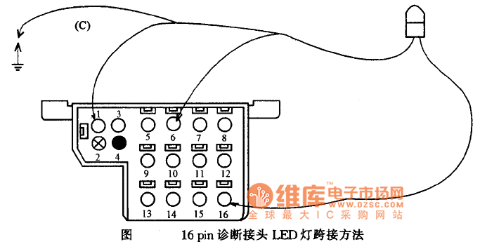 16-pin diagnosis connector reading wiring circuit - Basic_Circuit ... 16-pin diagnosis connector reading wiring circuit - Basic_Circuit ...
