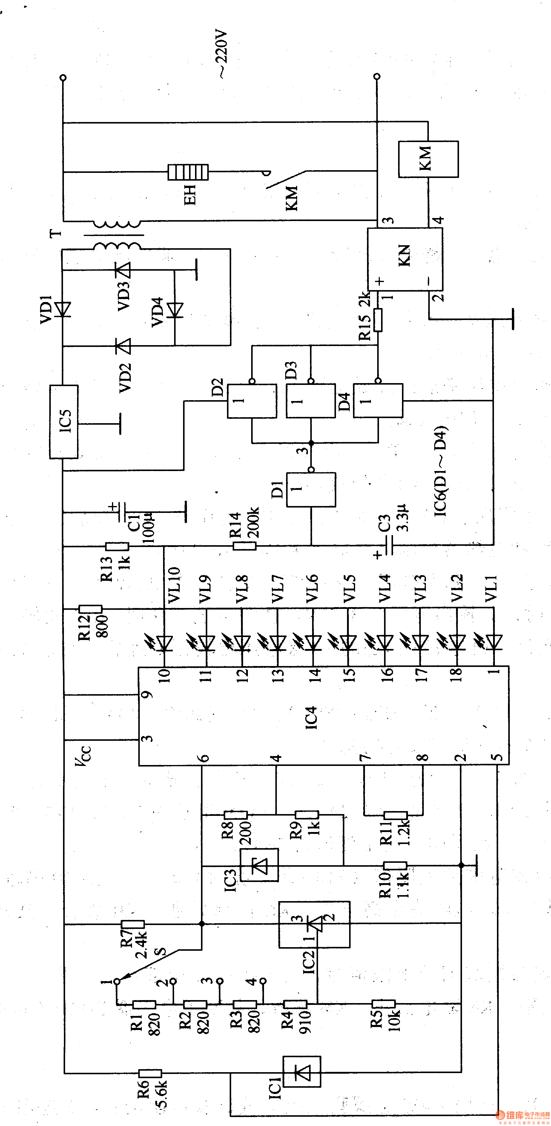 Temperature Controller The 6th Other Circuit Communication Circuit Circuit Diagram
