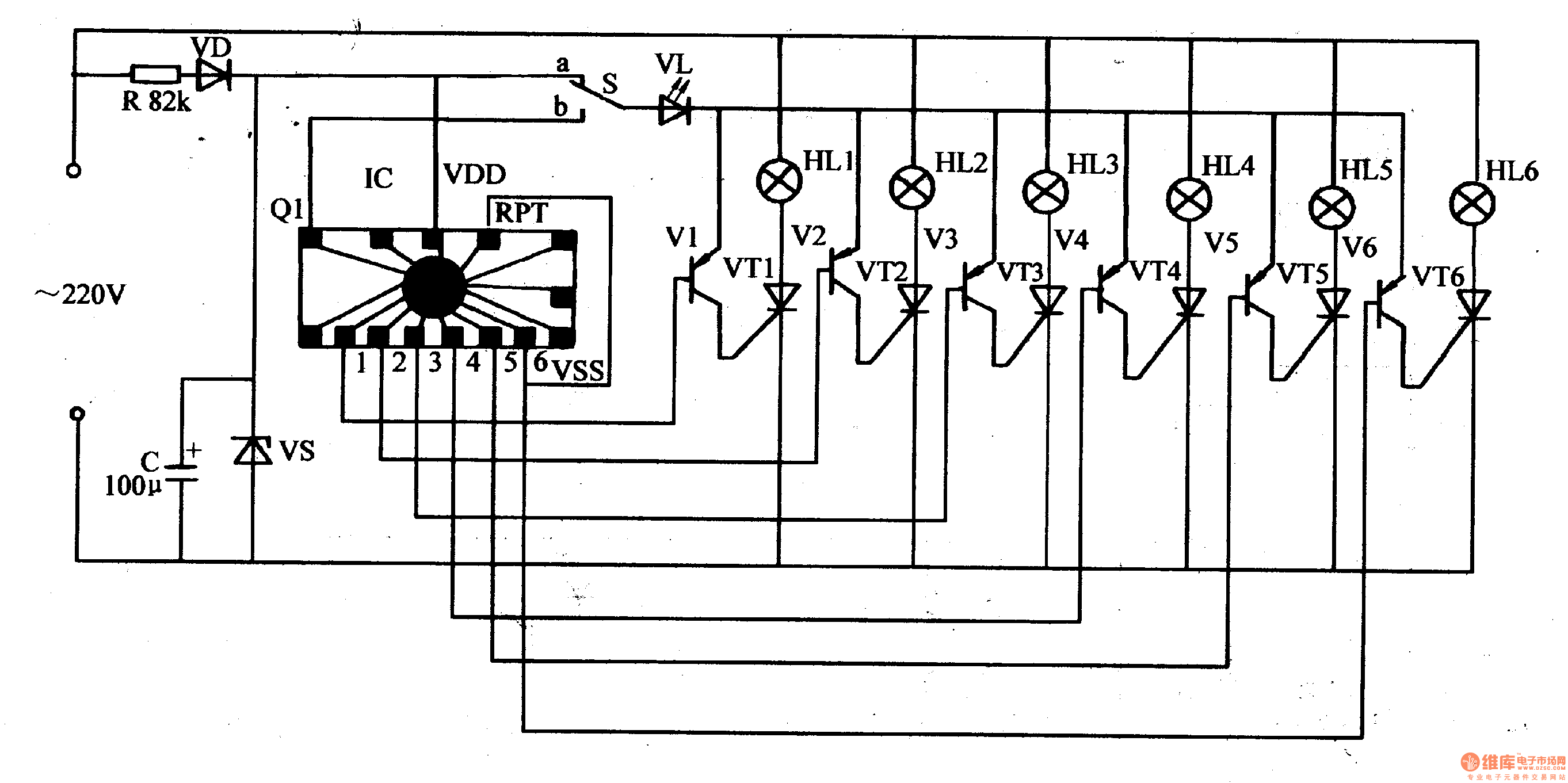 Illumination Controller 13 Control Circuit Circuit Diagram