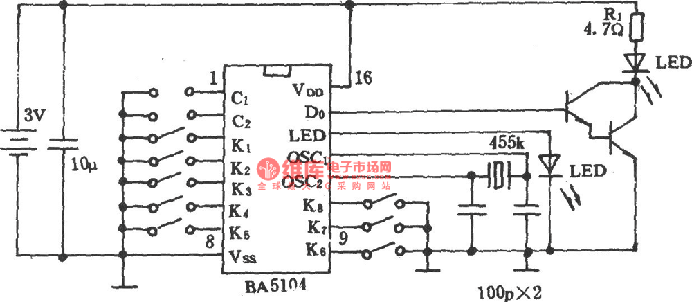 Electric fan infrared remote control device - Remote_Control_Circuit ... Electric fan infrared remote control device - Remote_Control_Circuit ...