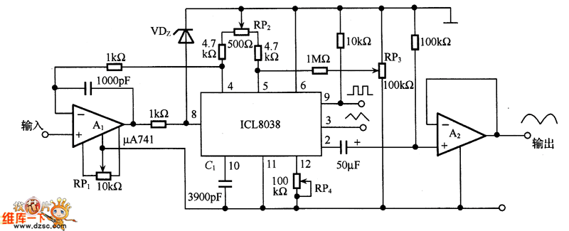 Linear voltage-controlled oscillator circuit diagram - Oscillator ... Linear voltage-controlled oscillator circuit diagram - Oscillator ...