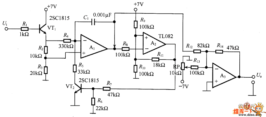 Voltage - controlled oscillator circuit diagram with operational ... Voltage - controlled oscillator circuit diagram with operational ...