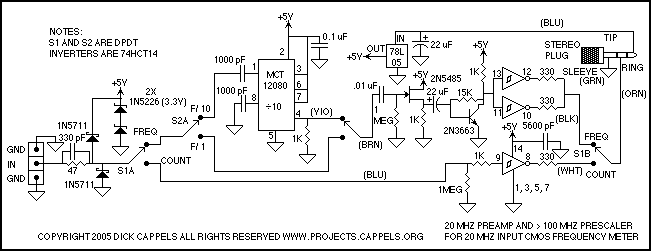Preamp and 330 + MHz Prescaler - Control_Circuit - Circuit Diagram - SeekIC.com