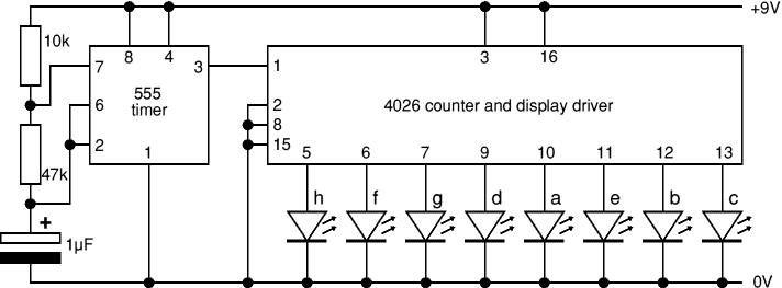 8 Random Flashing Leds Circuit - LED_and_Light_Circuit - Circuit ... 8 Random Flashing Leds Circuit - LED_and_Light_Circuit - Circuit ...
