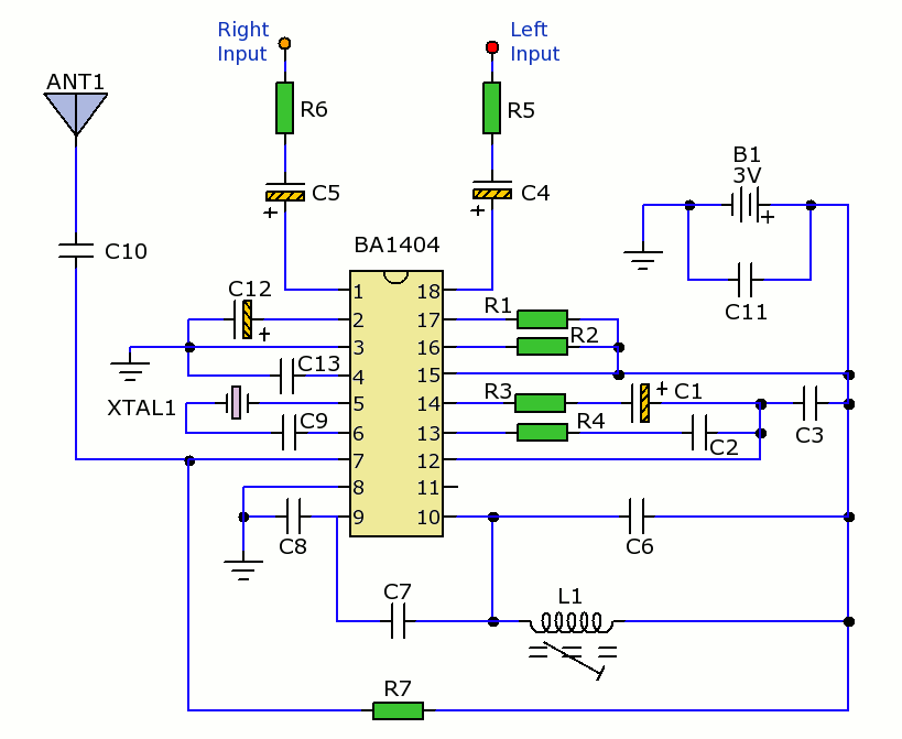 FM Stereo Transmitter - Communication_Circuit - Circuit Diagram ... FM Stereo Transmitter - Communication_Circuit - Circuit Diagram ...