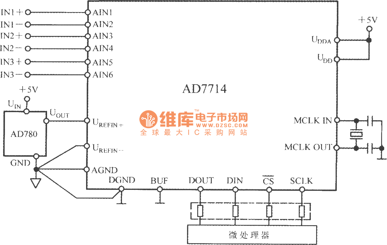 Isolated data acquisition system circuit with 5 channel low power programmable sensor signal ...