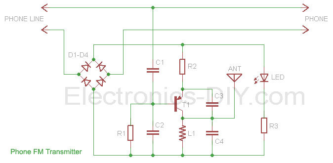 Phone FM Transmitter - Signal_Processing - Circuit Diagram - SeekIC.com Phone FM Transmitter - Signal_Processing - Circuit Diagram - SeekIC.com