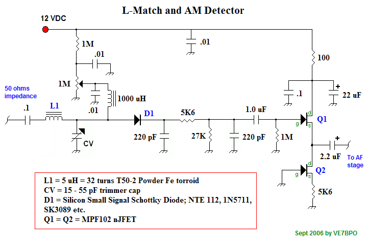 L-Match AM Detector - Measuring_and_Test_Circuit - Circuit Diagram ... L-Match AM Detector - Measuring_and_Test_Circuit - Circuit Diagram ...