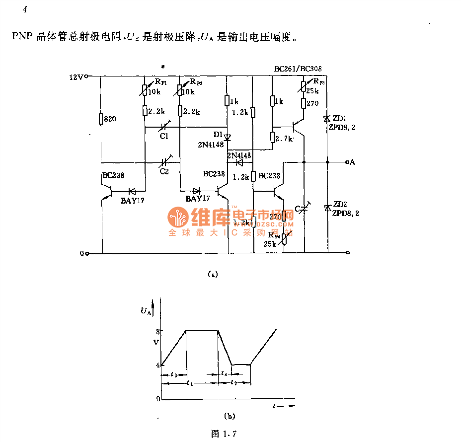 Trapezoidal wave generator ( Figure 1.7 ) circuit - Signal_Processing - Circuit Diagram - SeekIC.com