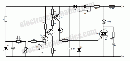Automatic Light Switch Circuit - LED_and_Light_Circuit - Circuit ... Automatic Light Switch Circuit - LED_and_Light_Circuit - Circuit ...