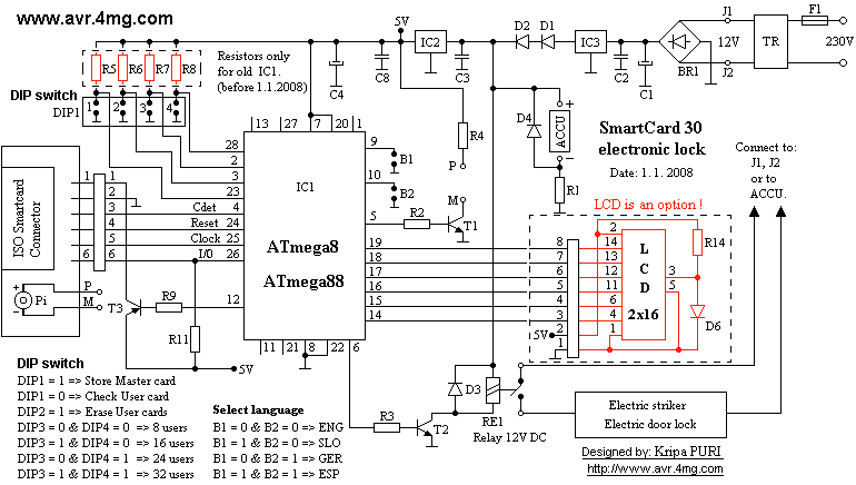 CodeLock AVR electronic combination lock 11 - Control_Circuit - Circuit ... CodeLock AVR electronic combination lock 11 - Control_Circuit - Circuit ...