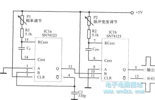 Variable pulse width pulse oscillator with frequency being up to 12.58MHz - Oscillator_Circuit ...