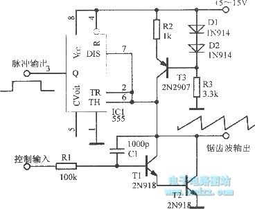 Voltage controlled multivibrator circuit - Oscillator_Circuit - Signal_Processing - Circuit ...