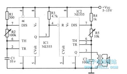 Audio short pulse sequence circuit - Pulse_Signal_Generator - Signal_Processing - Circuit ...