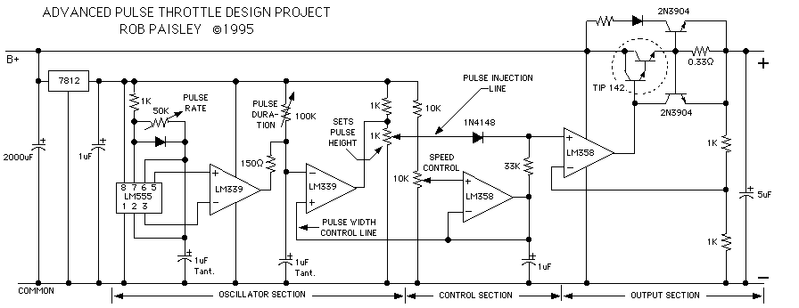 A Variable Width Pulse Type Throttle - Basic_Circuit - Circuit Diagram - SeekIC.com
