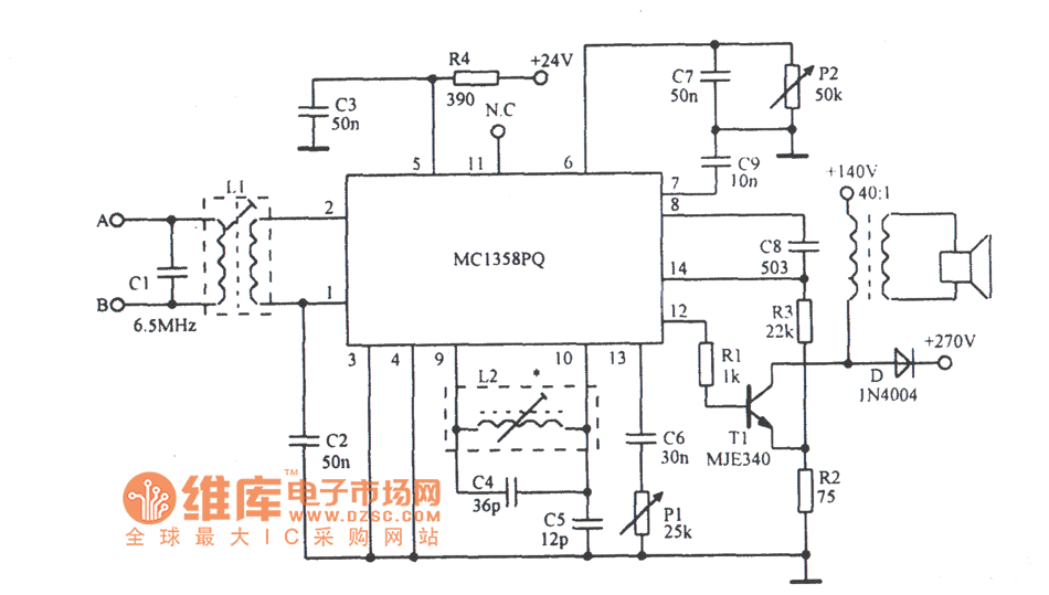 Audio frequency amplifier circuit diagram - Audio_Circuit - Circuit ... Audio frequency amplifier circuit diagram - Audio_Circuit - Circuit ...