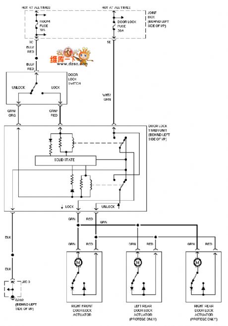 Mazda power door lock circuit diagram - Automotive_Circuit - Circuit ... Mazda power door lock circuit diagram - Automotive_Circuit - Circuit ...
