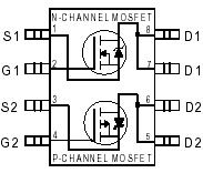 IRF7319, US $ 1.32-1.32 , International Rectifier, IRF7319 DataSheet download, circuit diagram ...